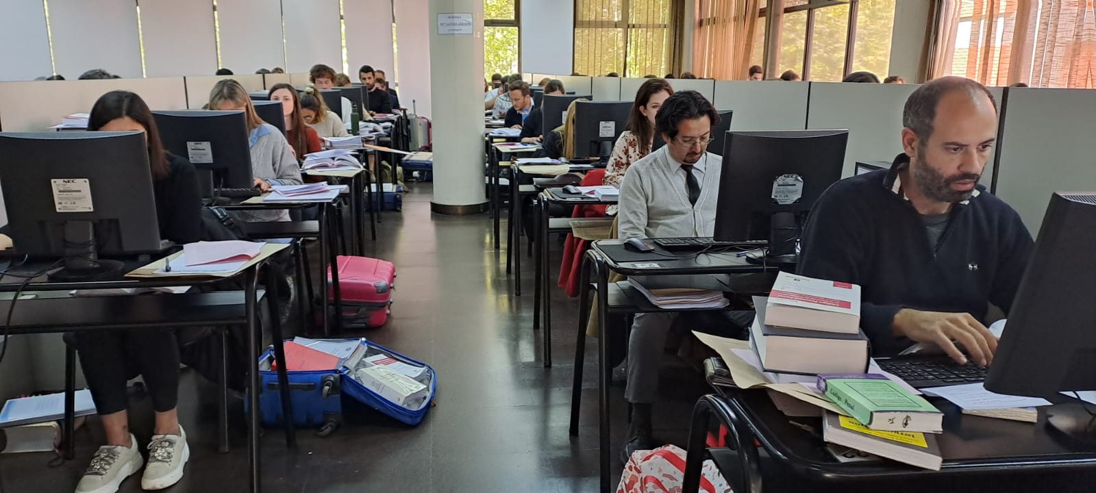 Se realizó un nuevo examen en las dos sedes en simultáneo
